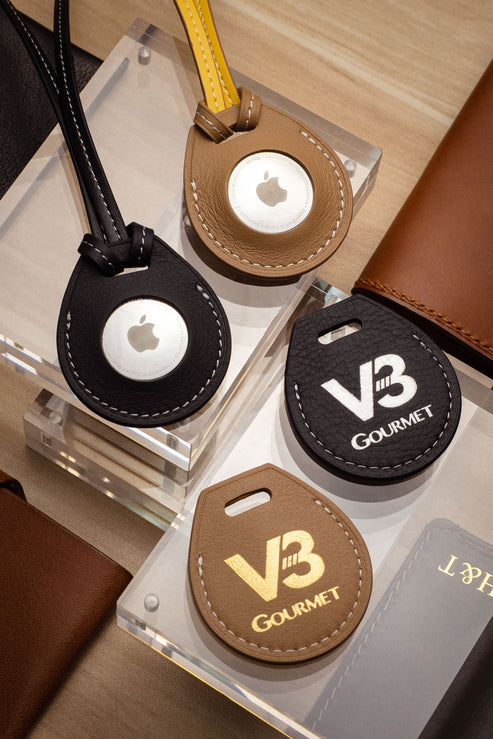 Leather Air Tag Sleeve [Corporate Gift] – Hides and Thread