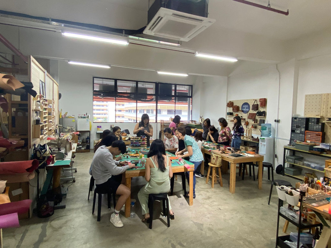 Corporate Leathercrafting Workshop – Hides and Thread